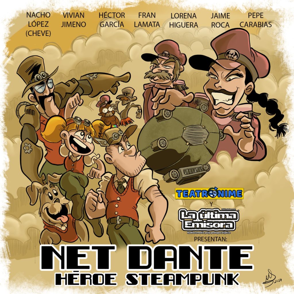 NET DANTE: HÉROE STEAMPUNK (Episodio piloto animado) – La Ultima Emisora